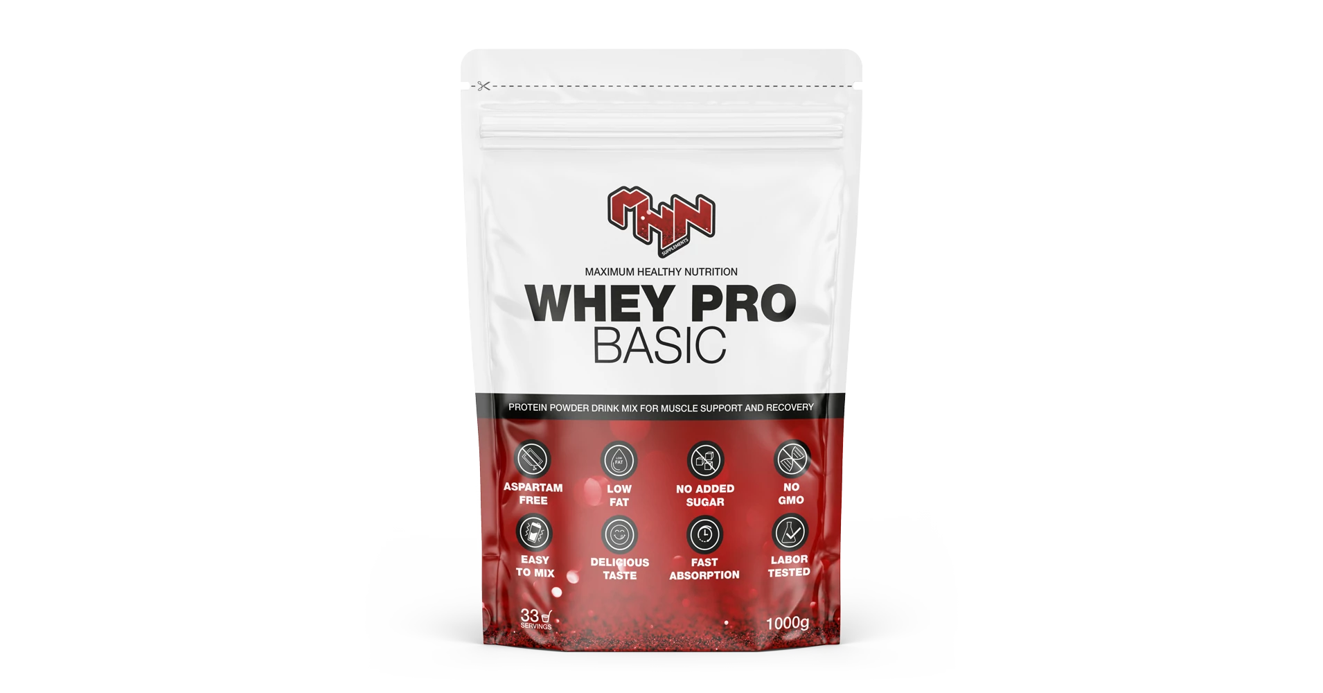 MHN Supplements Whey Pro BASIC - Fehérjék